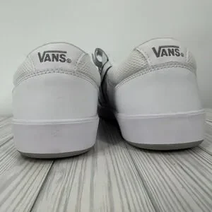 Vans | Shoes | Vans Lowland Cc V Comfycush White Drizzle Adjustable ...